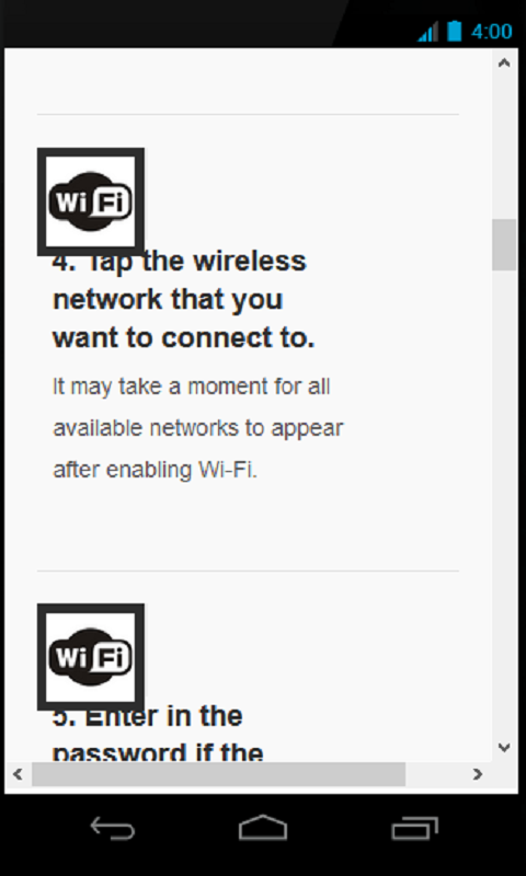 How To Connect To WiFi - App on the Amazon Appstore