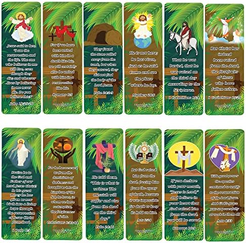 Amazon.com: NewEights Jesus Resurrection Good Friday Bible Verses ...