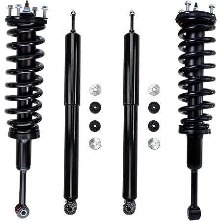 Amazon.com: PM Auto Set of 4 Front Quick Complete Strut-Coil Spring ...