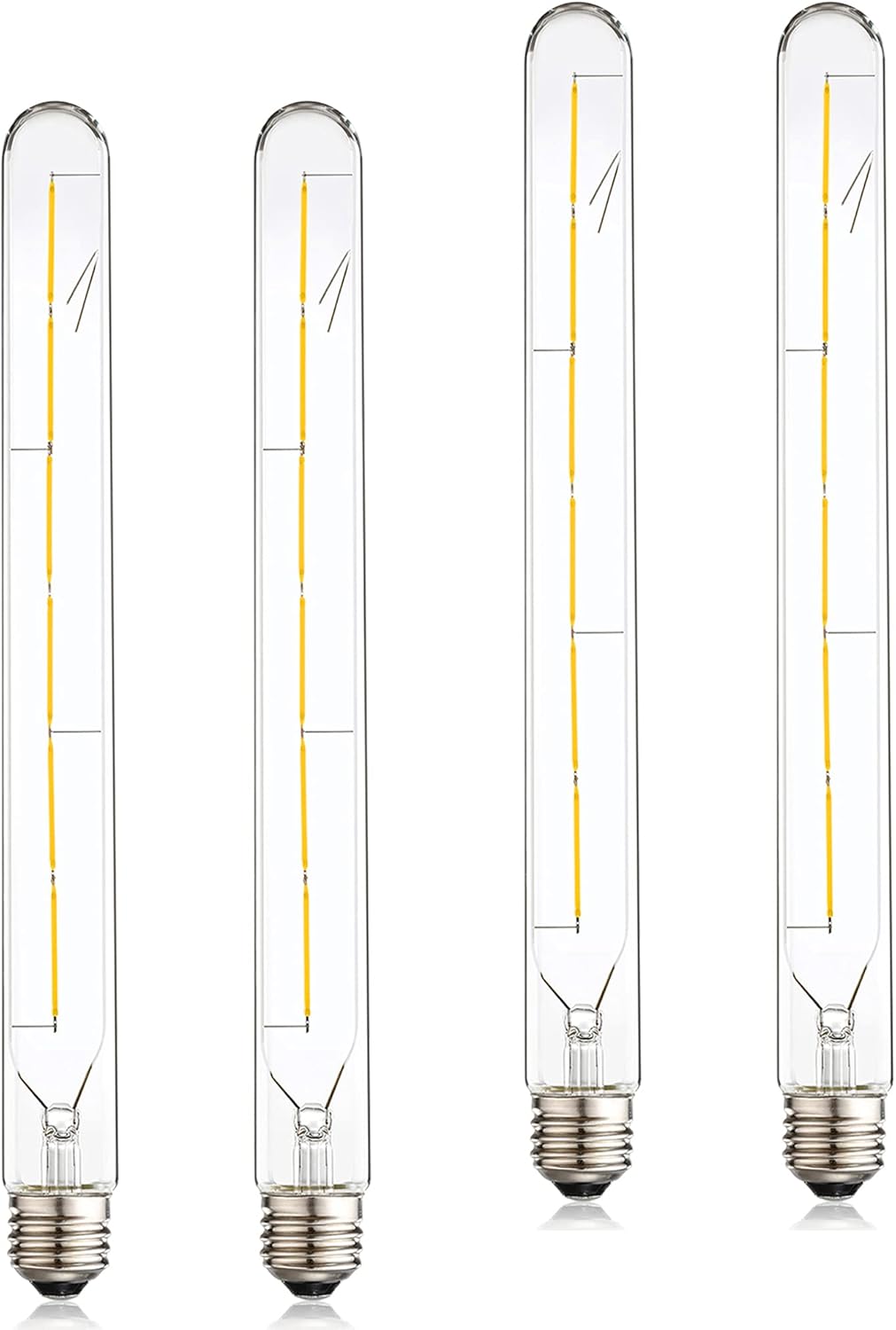 Dimmable Led Tubular Bulb 6W,3000K Soft White,T30 Long Tube Edison Led ...