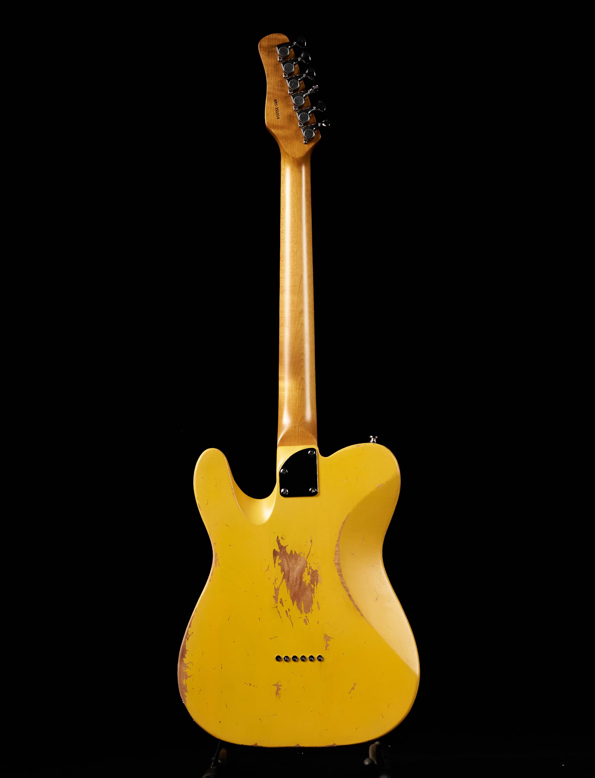 Snapklik.com : Relic Electric Guitar Mahogany Body Carbonized Maple ...