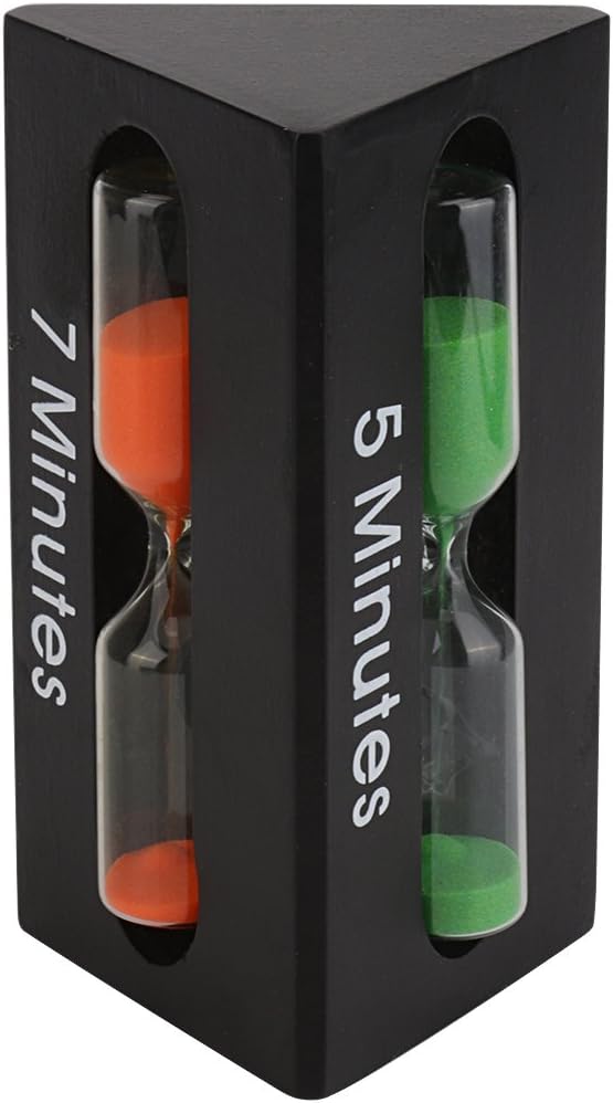 Amazon.com: Multicolor Sandglass Timer - Wood Sand Timers for Home and ...