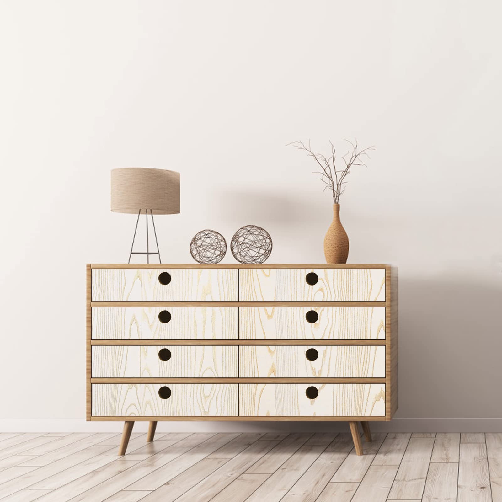 Wood Grain Wallpaper Sticky Back Plastic Roll Gold Paper 40cm X 2m Self ...