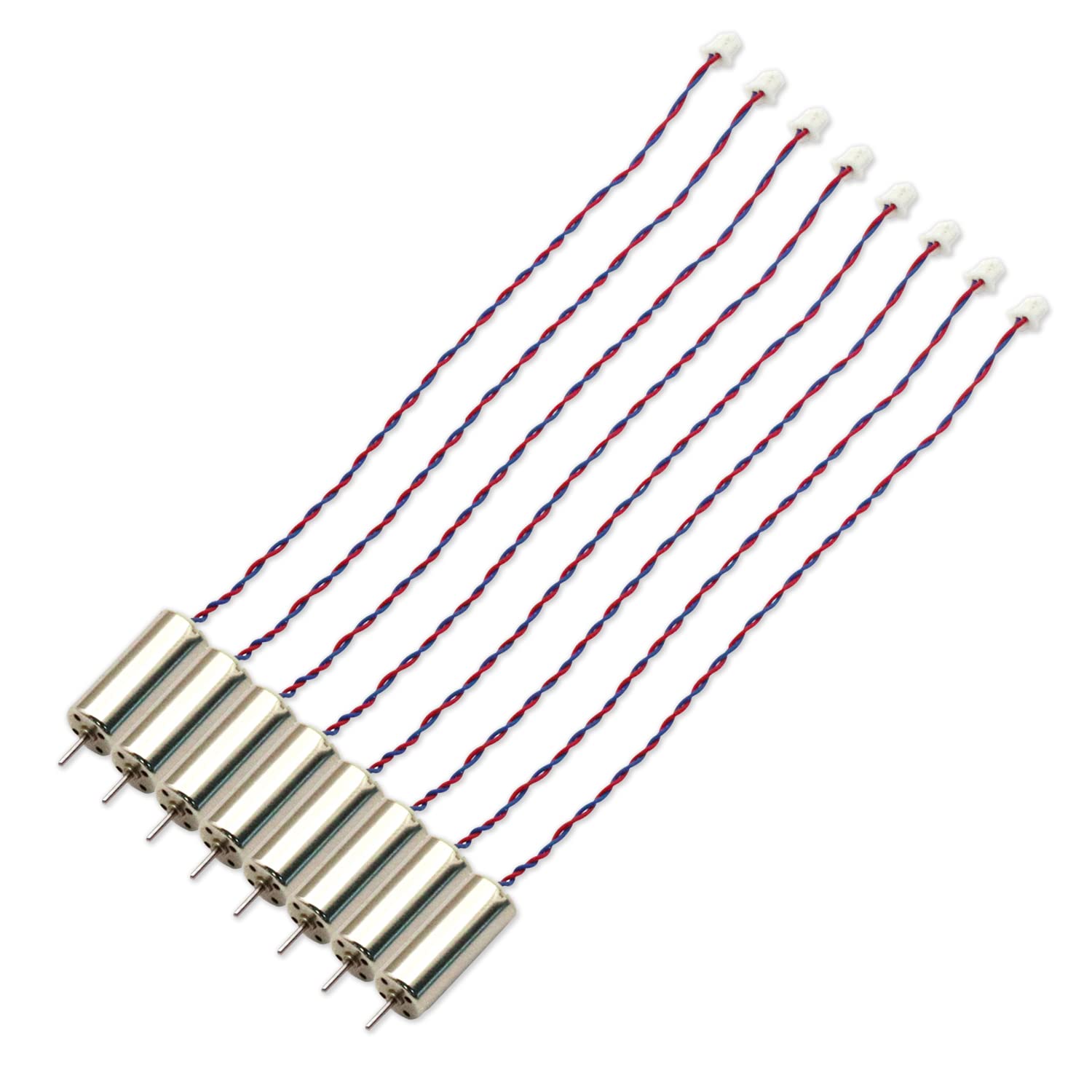 Buy DaFuRui 8 Pack 8520 Motor 8.5x20mm Coreless Brushed Motor 3.7V ...