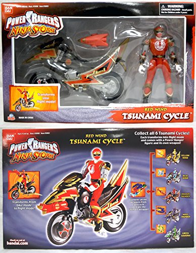 Power Rangers: Ninja Storm Red Wind Tsunami Cycle - Amazon.com Music