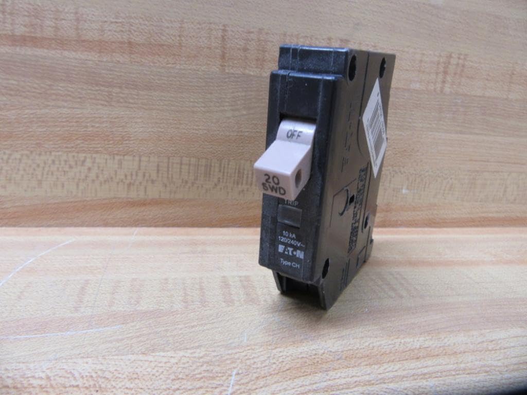 Cutler Hammer CHF120 Circuit Breaker, 1-Pole 20-Amp - Magnetic Circuit ...