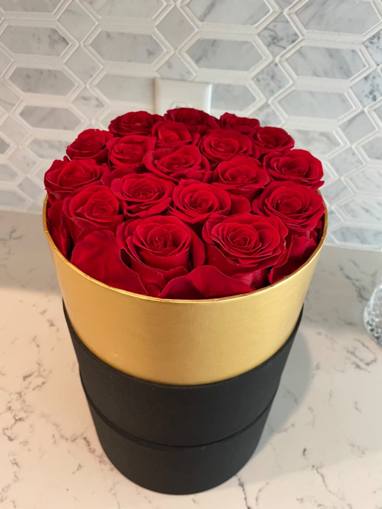 $8/mo - Finance Perfectione Roses Forever Real Roses in a Box Preserved ...