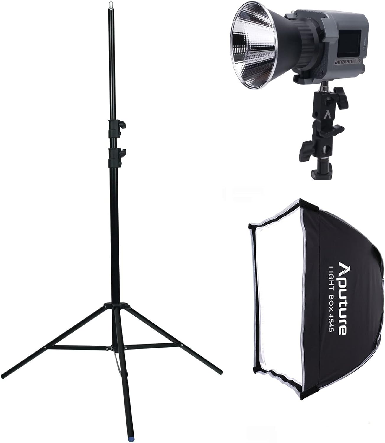 Amazon.com : Aputure Amaran 60d S with Aputure Light Box 4545+ 2.6m ...