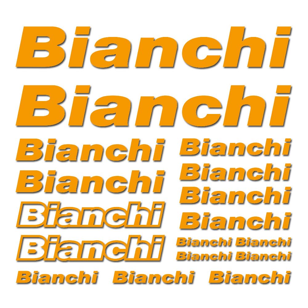 Amazon.com: Kit compatible For Bianchi Bike Bicycle Frame Vinyl Decals ...