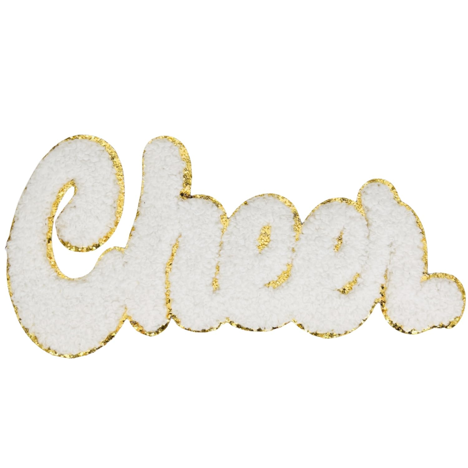 Amazon.com: 7.0 inches Cheer Chenille Letter Patch, Iron on Letters for ...