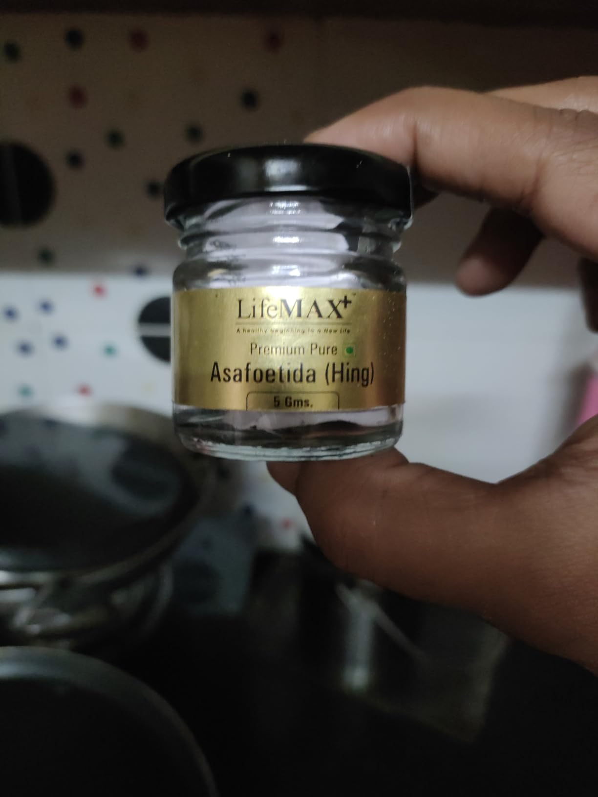 LIFE MAX+ Pure & Premium Strong Hing|Asafoetida|Hand Pounded|Kadak ...