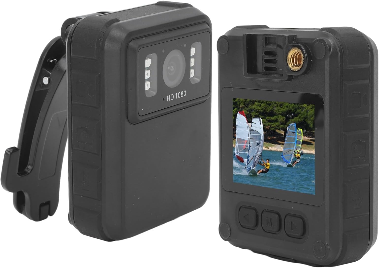 Dpofirs Waterproof Body Camera with Audio and Video Recording, Wearable ...