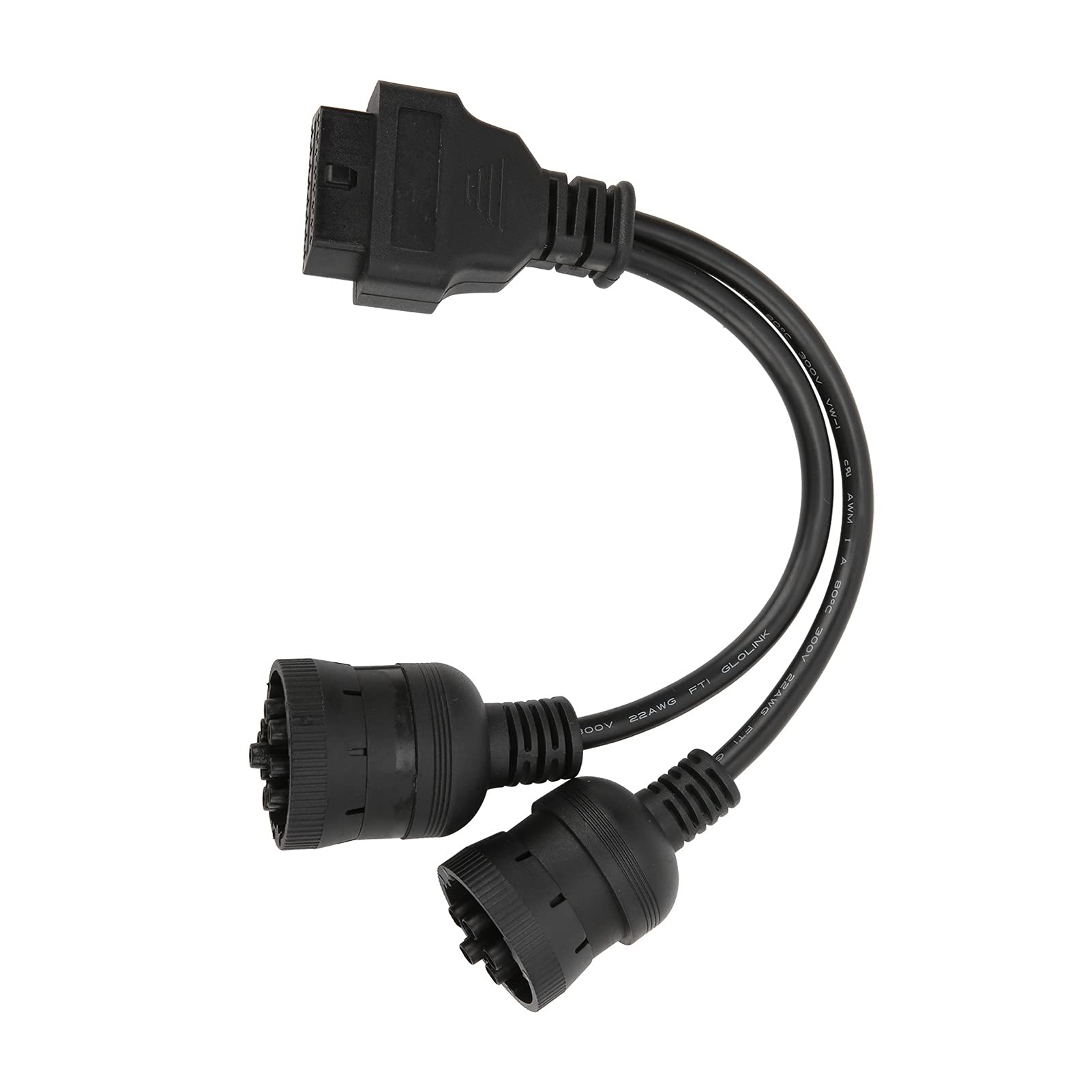 Buy Truck Scanner Tool Cable, Connect Cord Female 16pin To 9+6pin 29 ...