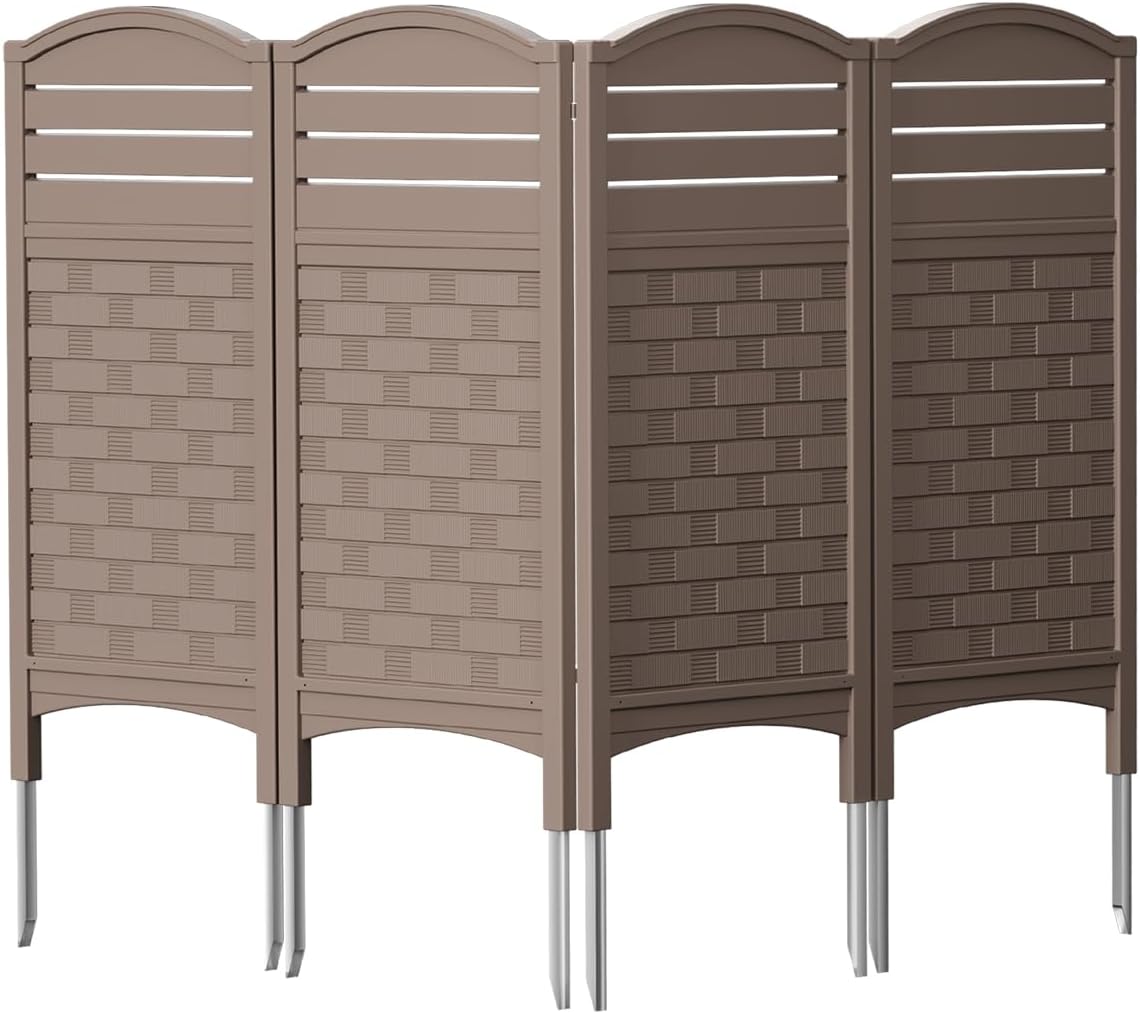 Amazon.com : Toolsempire 2 Packs Air Conditioner Fences, 48"L x 49"H ...