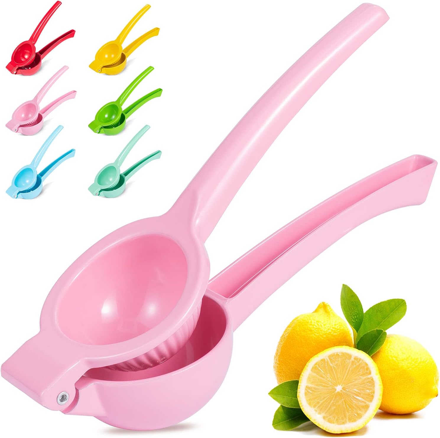 Amazon.com: JIEJIE Lemon Squeezer - Lemon Juicer - Metal Manual Hand ...