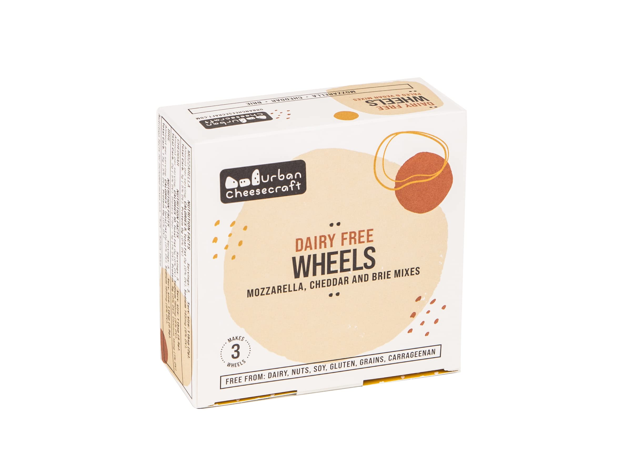 Amazon.com: Vegan Wheels Cheese Making Kit | Make Favorites Cheddar ...