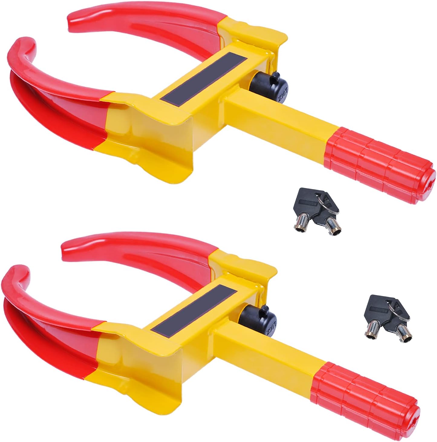 Amazon.com: Hihone Steel Wheel Lock 2PC, Clamp Parking Boot Tire Claw ...