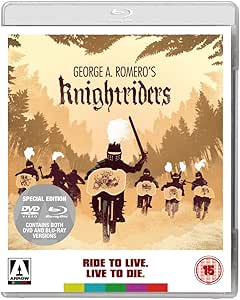 Knightriders [Blu-ray]: Amazon.co.uk: Ed Harris, Gary Lahti, Tom Savini, Amy Ingersoll, Patricia ...