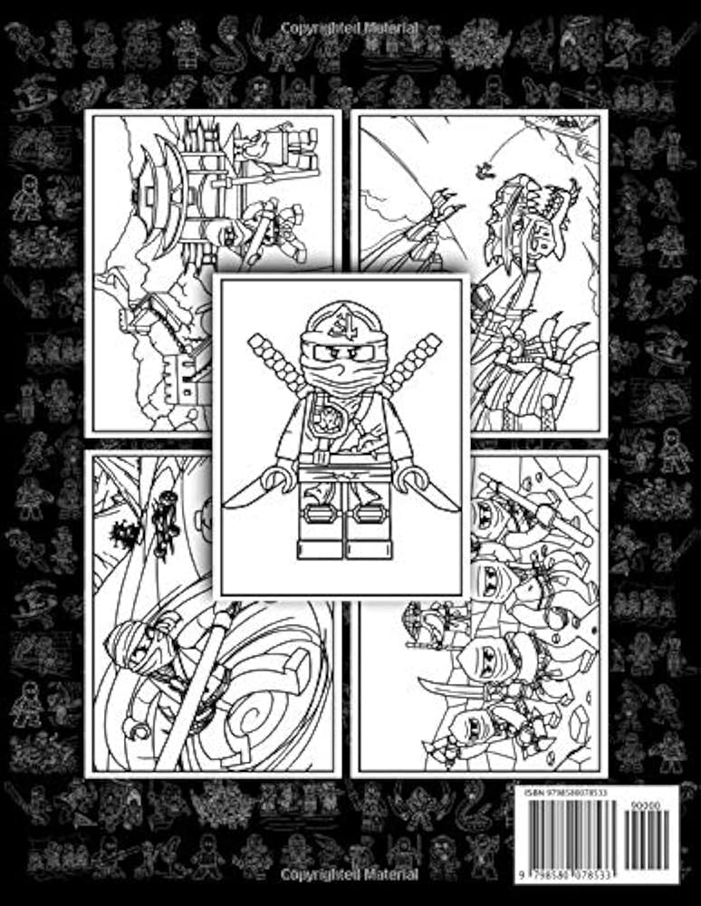 lego ninjago movie coloring pages