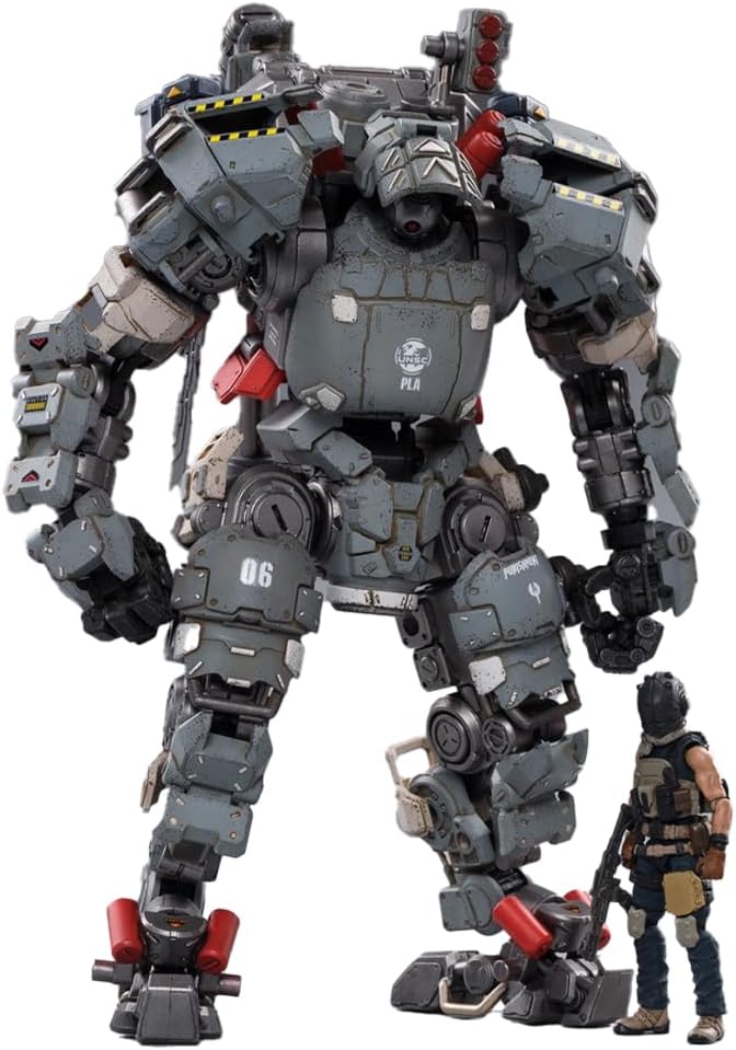 Amazon.com: JOYTOY 1/25 Action Figures Steel Bone Attack Mecha H06 ...