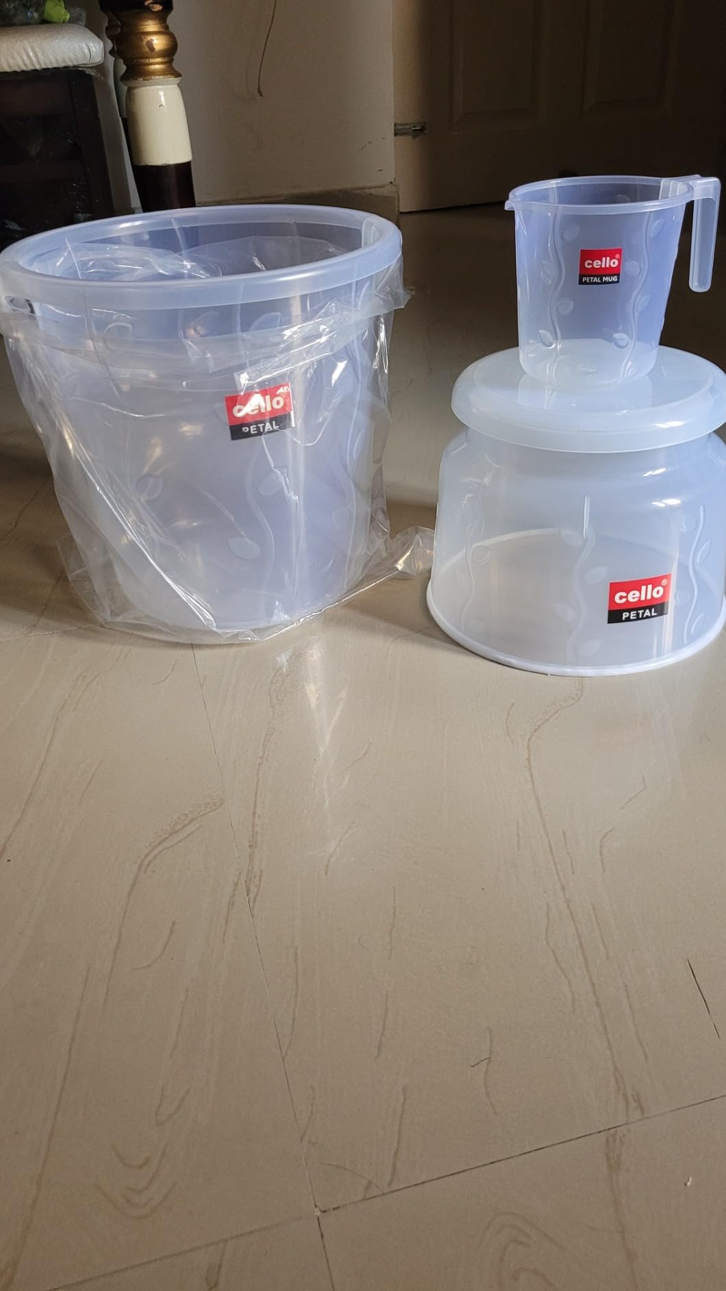 Cello Petal Bathroom Set | Sturdy and Durable | Lightweight and Rigid ...