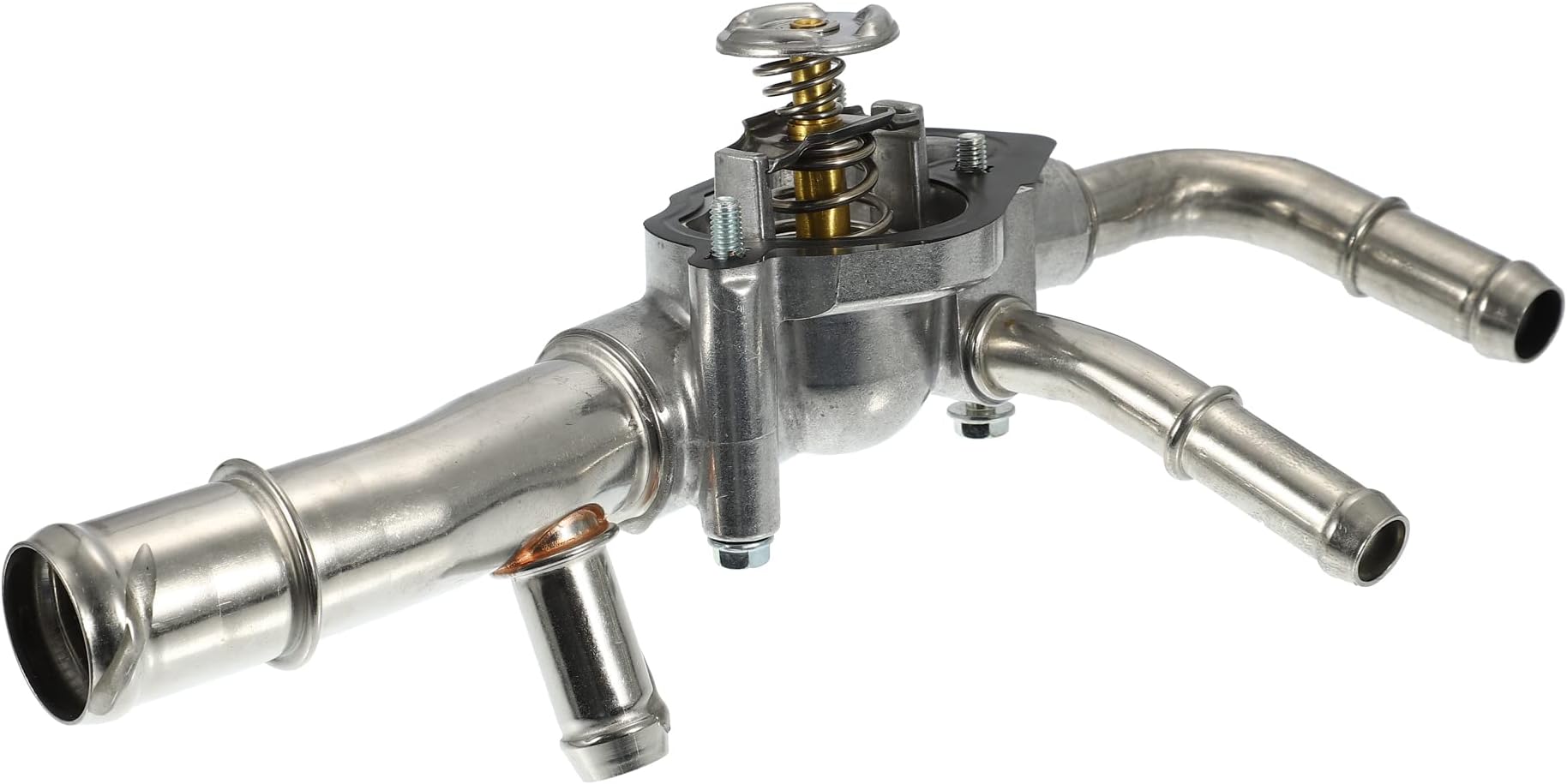 Amazon.com: X AUTOHAUX Engine Coolant Thermostat Housing Assembly for ...