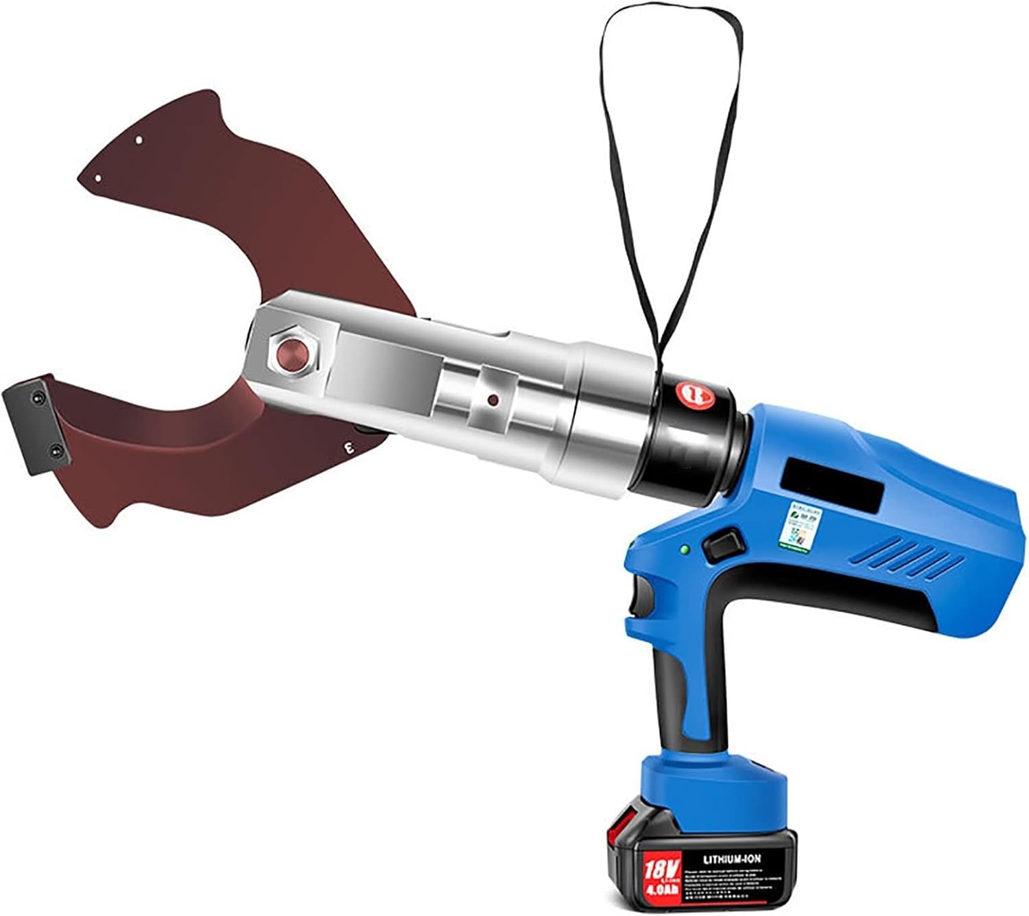 Amazon.com: Electric Hydraulic Cable Cutter 200KN With LED Light, Wire ...