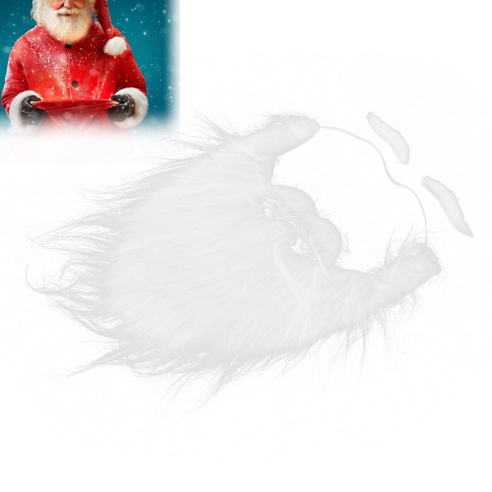 Santa Beard No Background