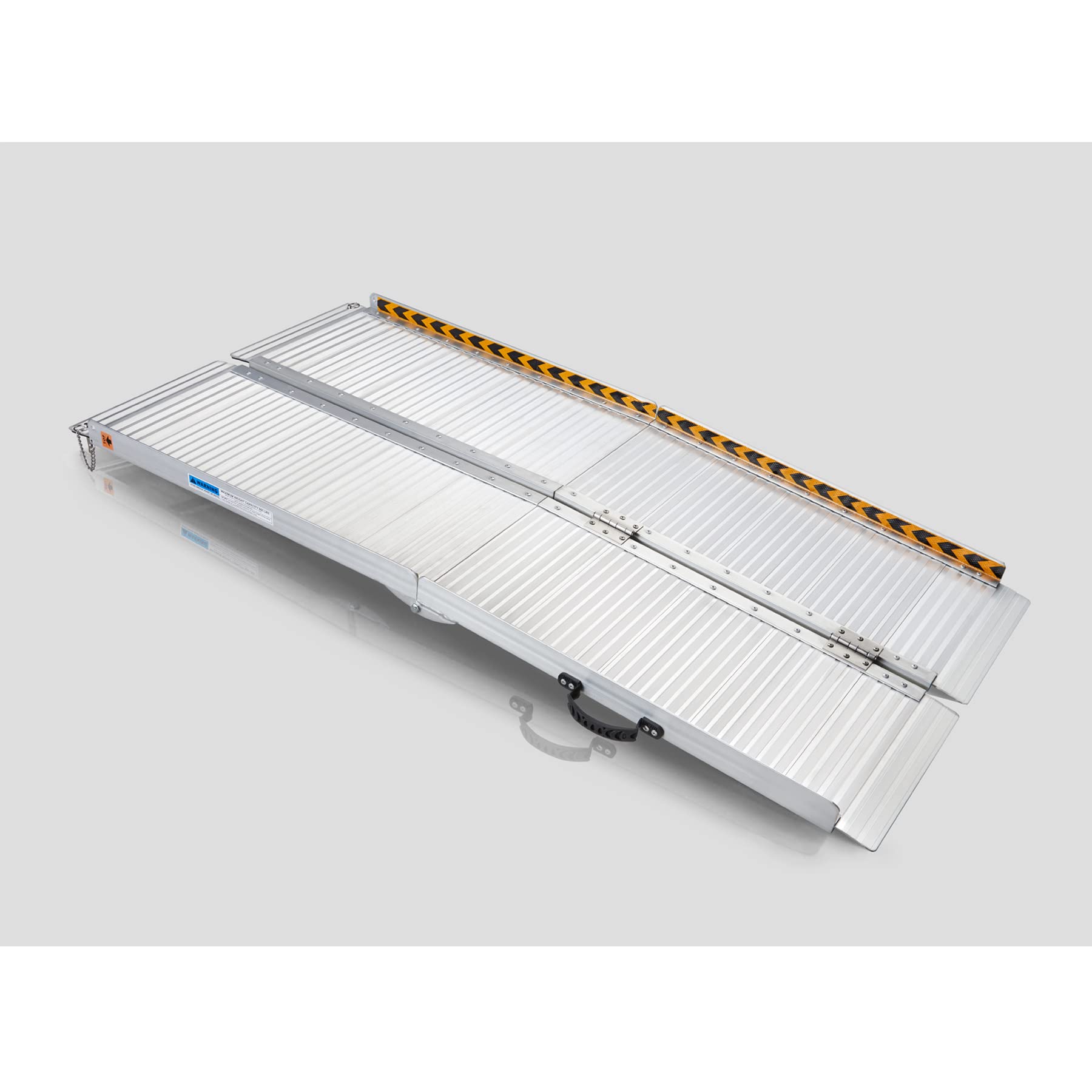 FACHNUO TOOL Wheelchair Ramp 7ft Portable Non-Skid Threshold Ramp 28.3 ...