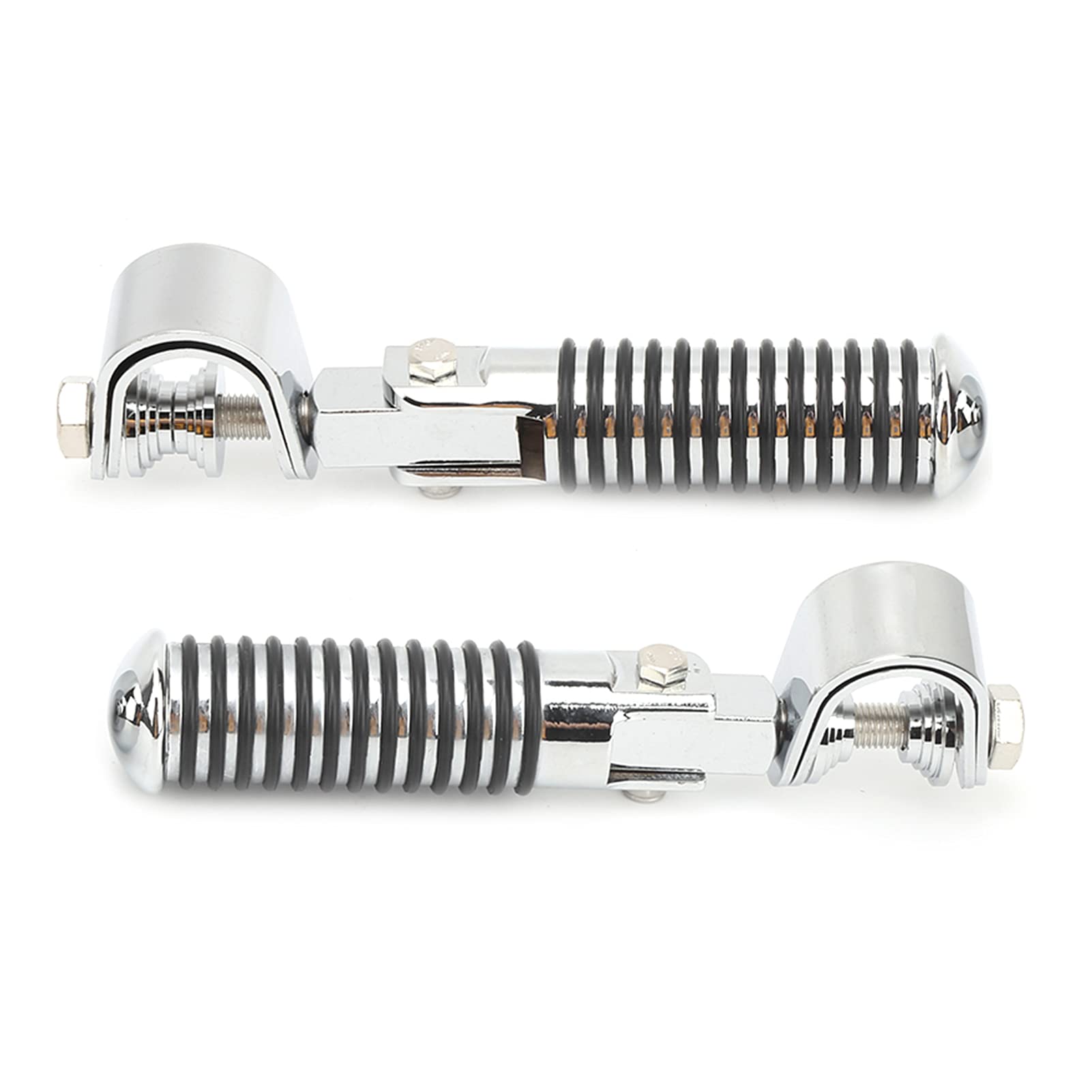 Amazon.com: Motorcycle Footrest, Akozon Motorcycle Foot Pegs Clamp ...