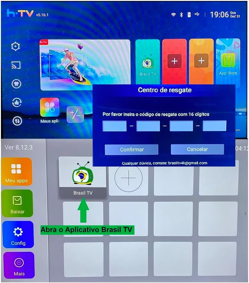 Buy IPTV Brasil TV Brazil Renew Code One Year of TV Movies Channel ...