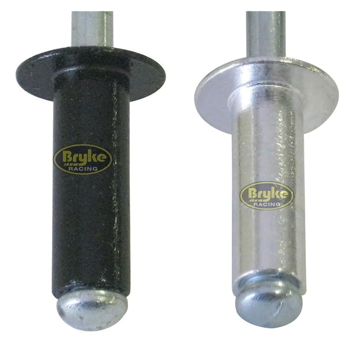 Buy Small Head Black Rivets Long Reach Pop Rivet 50ct 3/16" Racing ...