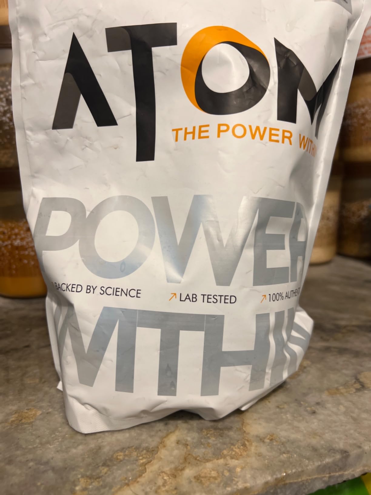 AS-IT-IS ATOM Weight Gainer 1kg | 61.1g Carbs & 8.8g Proteins | Easy ...