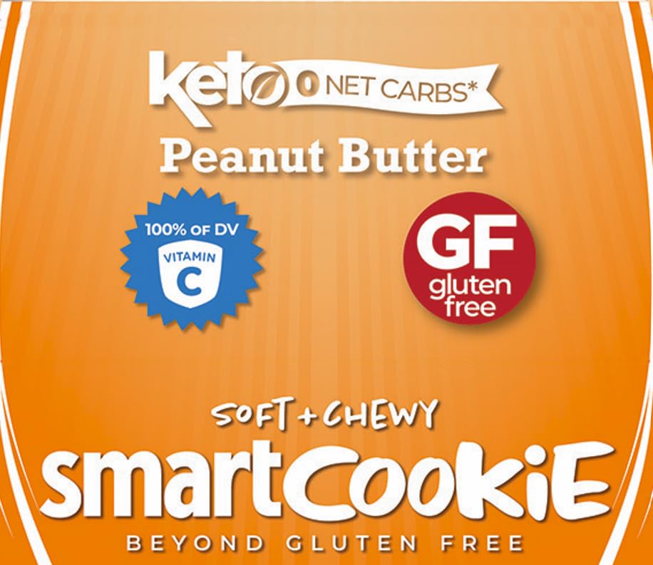 Smart Baking Co. Galletas de mantequilla de maní sin gluten (paquete de ...