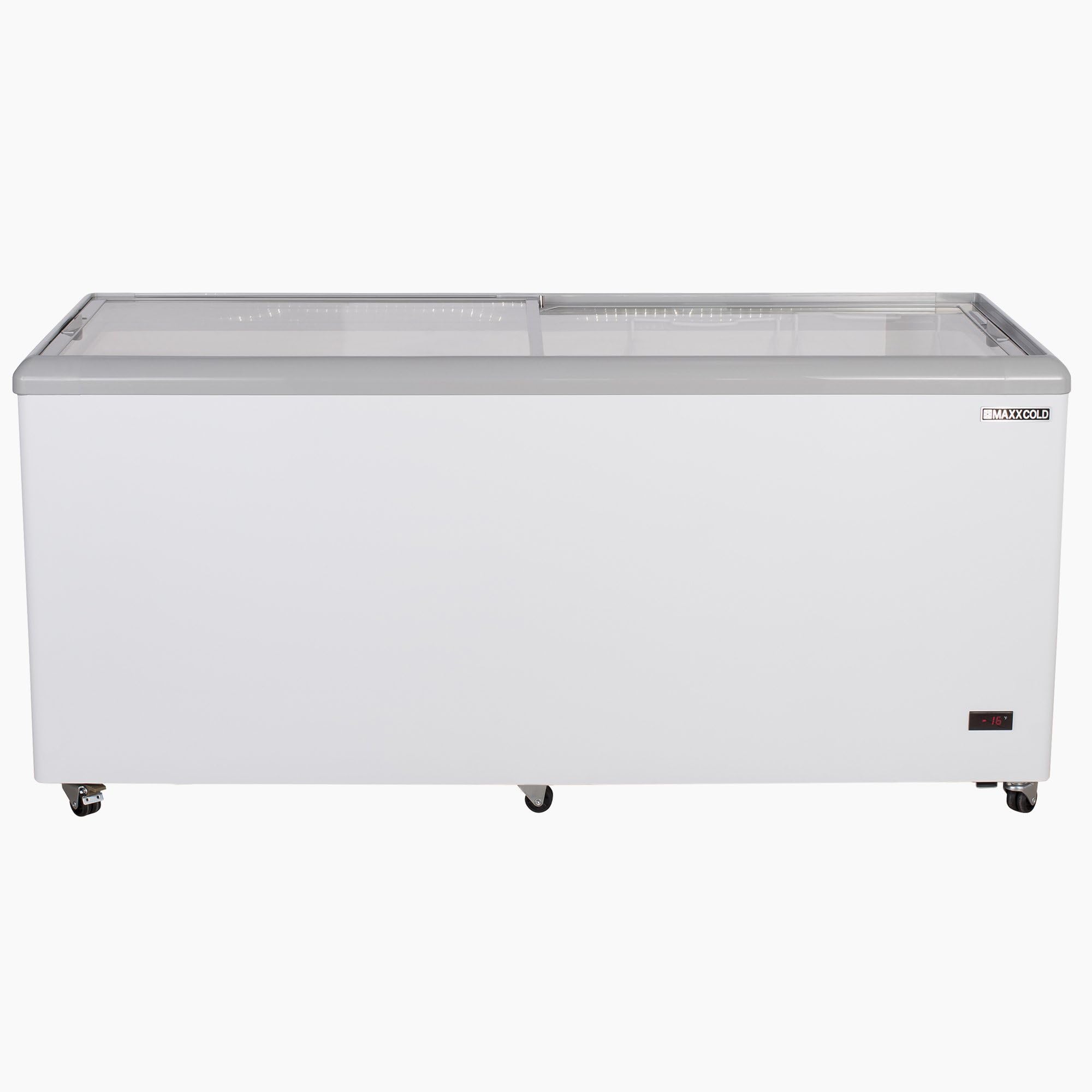 Amazon.com: Chest Freezer Glass Door sliding Commercial Ice Cream ...