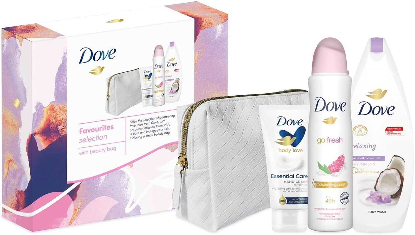 Dove Favourites Selection Bodywash Deo & Handcream 3pcs Gift Set with ...