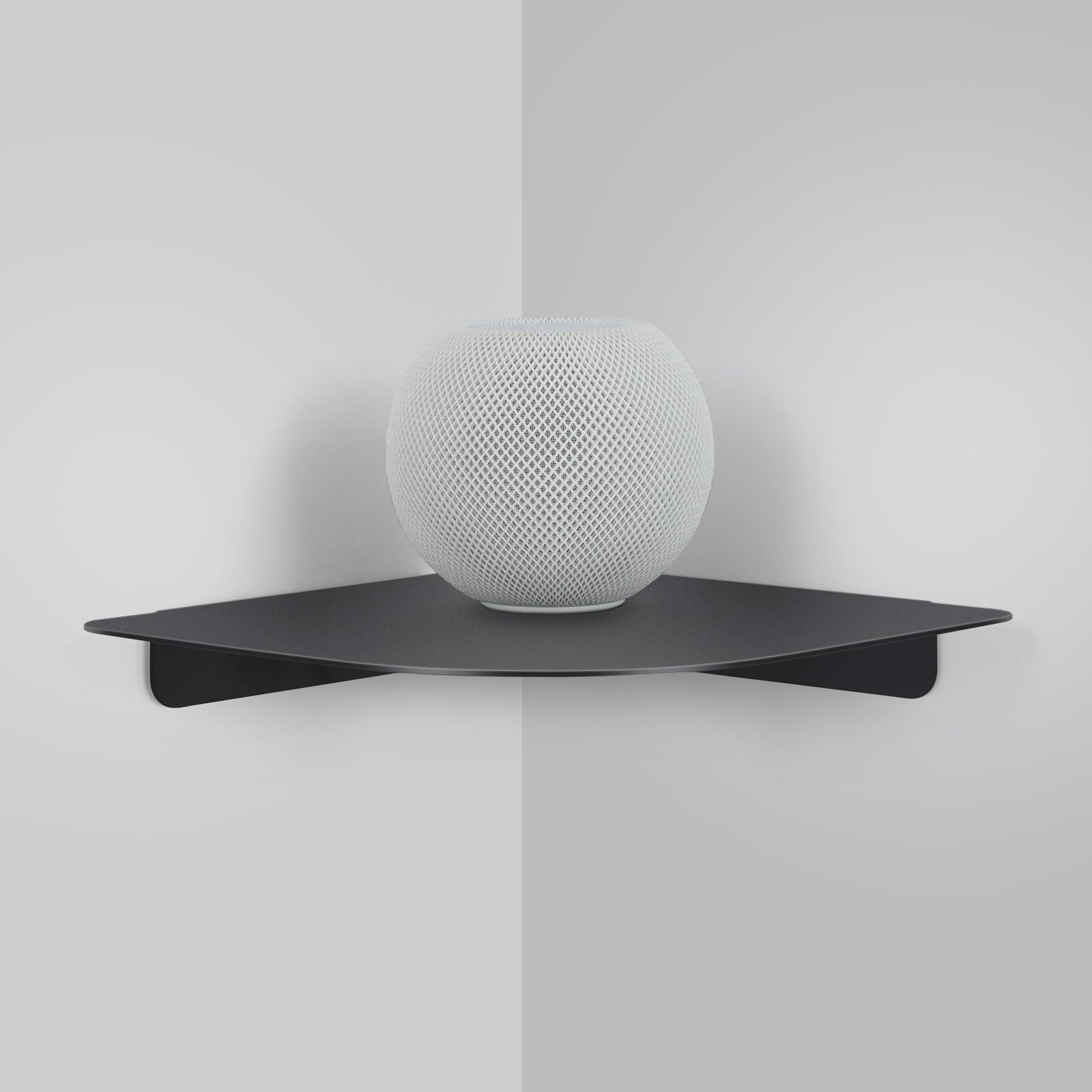 Amazon.com: aplslpa 8" Floating Corner Shelf, Metal Corner Shelf Wall ...