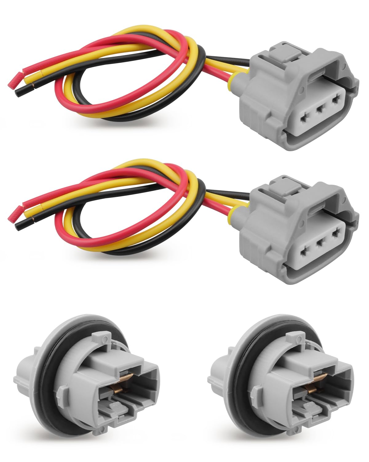 Amazon.com: Front Turn Signal Light Socket & Plug Harness Fit for ...