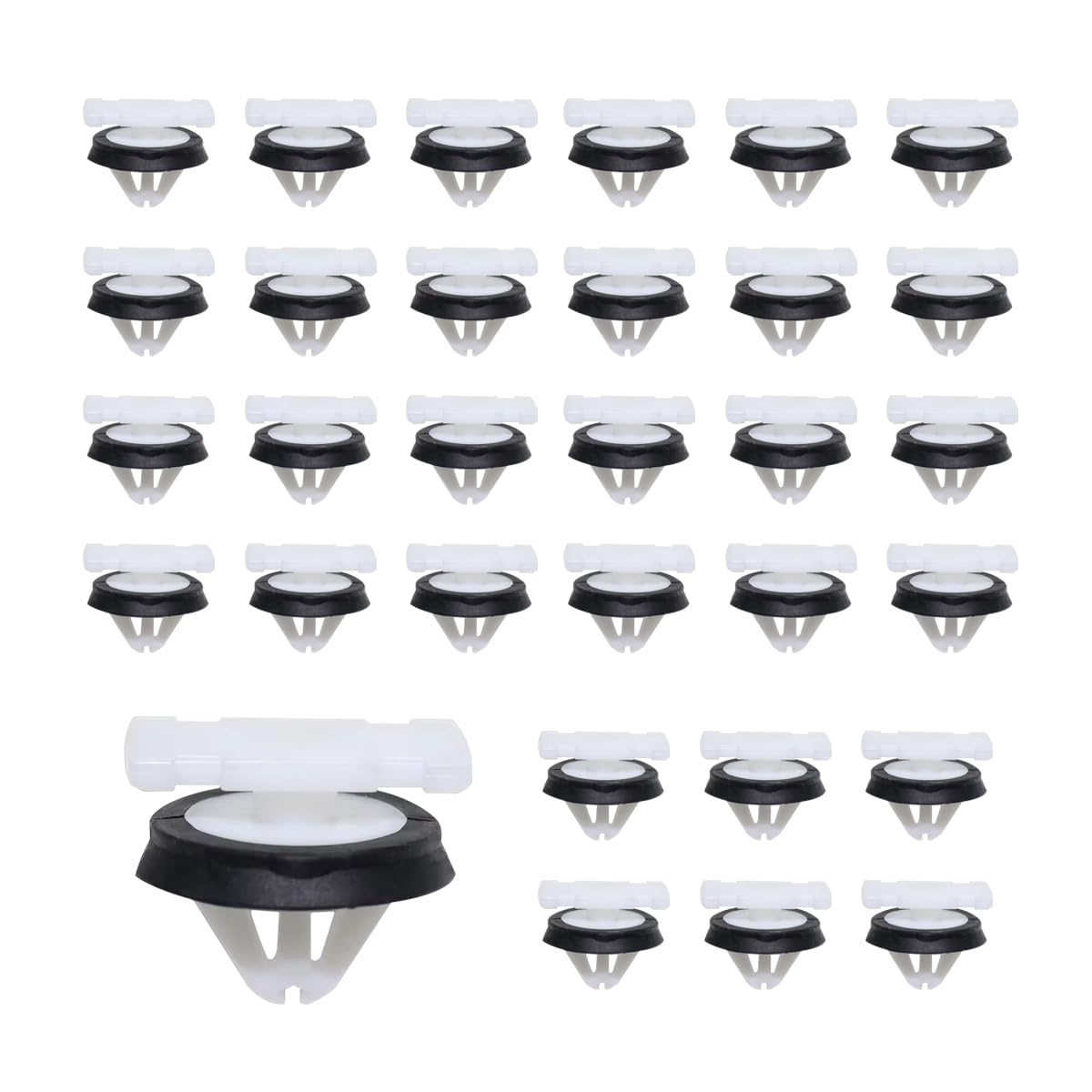 Amazon.com: HZEL 30PCS Car Flare Rocker Panel Moulding Clip, OEM ...