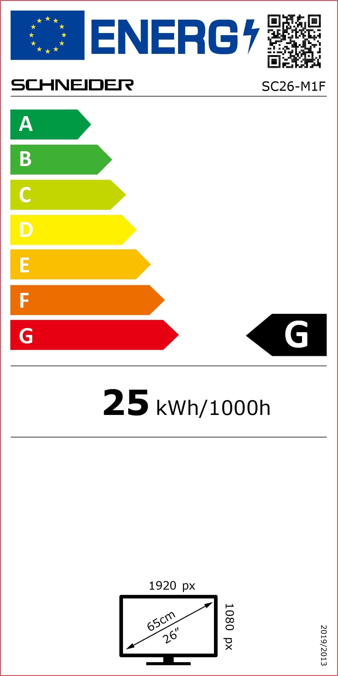 Schneider Monitor 26 Zoll , PC Monitor mit UltraWide FHD IPS-Panel ...