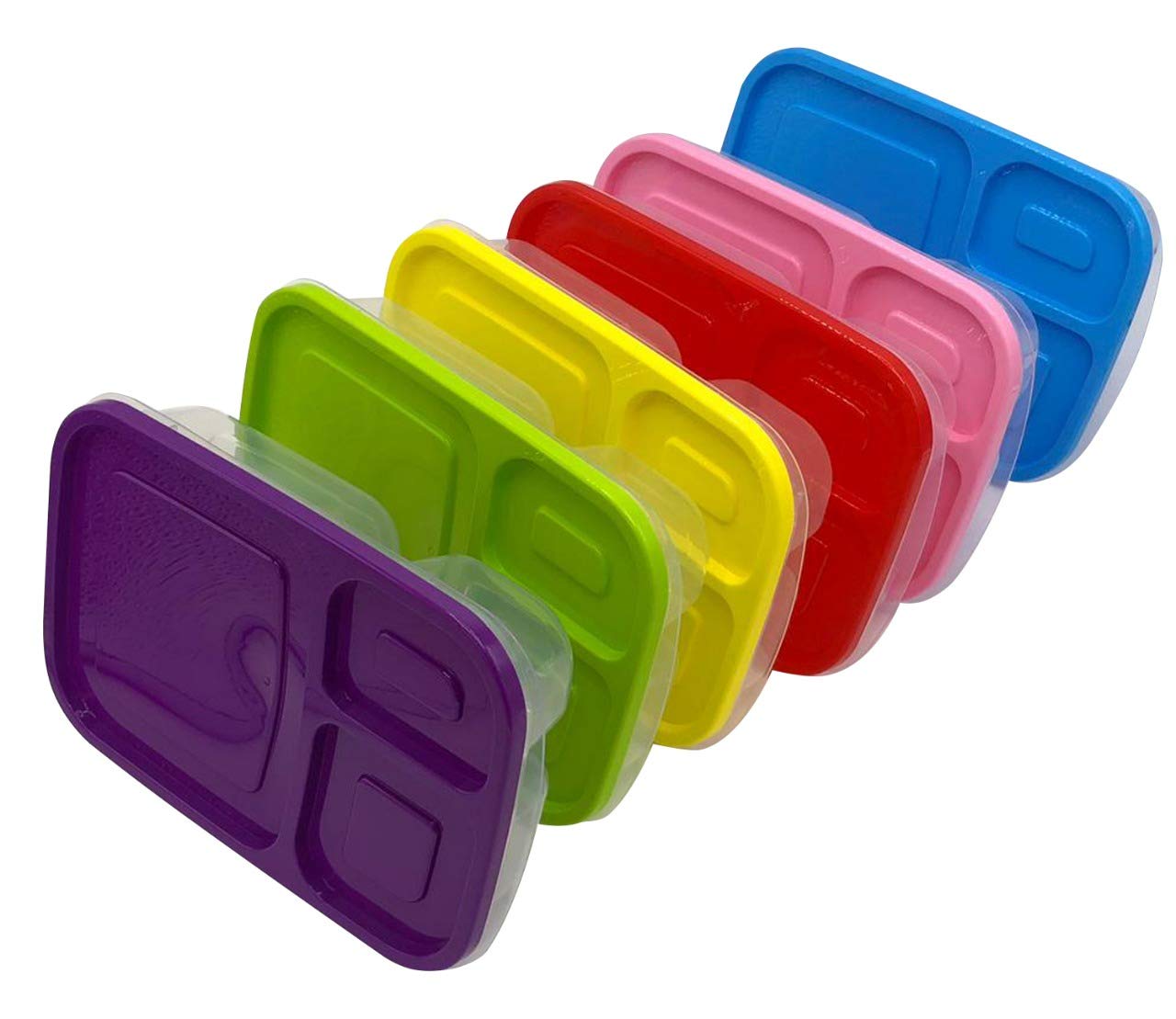 Usave 3-4-5-6-SETS of BENTO Lunch Boxes Food Storage Meal Container ...