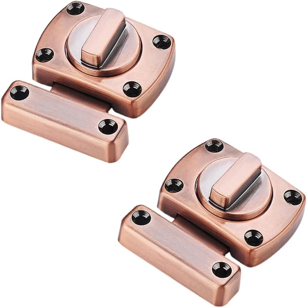 Amazon.com: Szliyands Rotate Bolt Latches Hardware,Rotate Barn Door ...