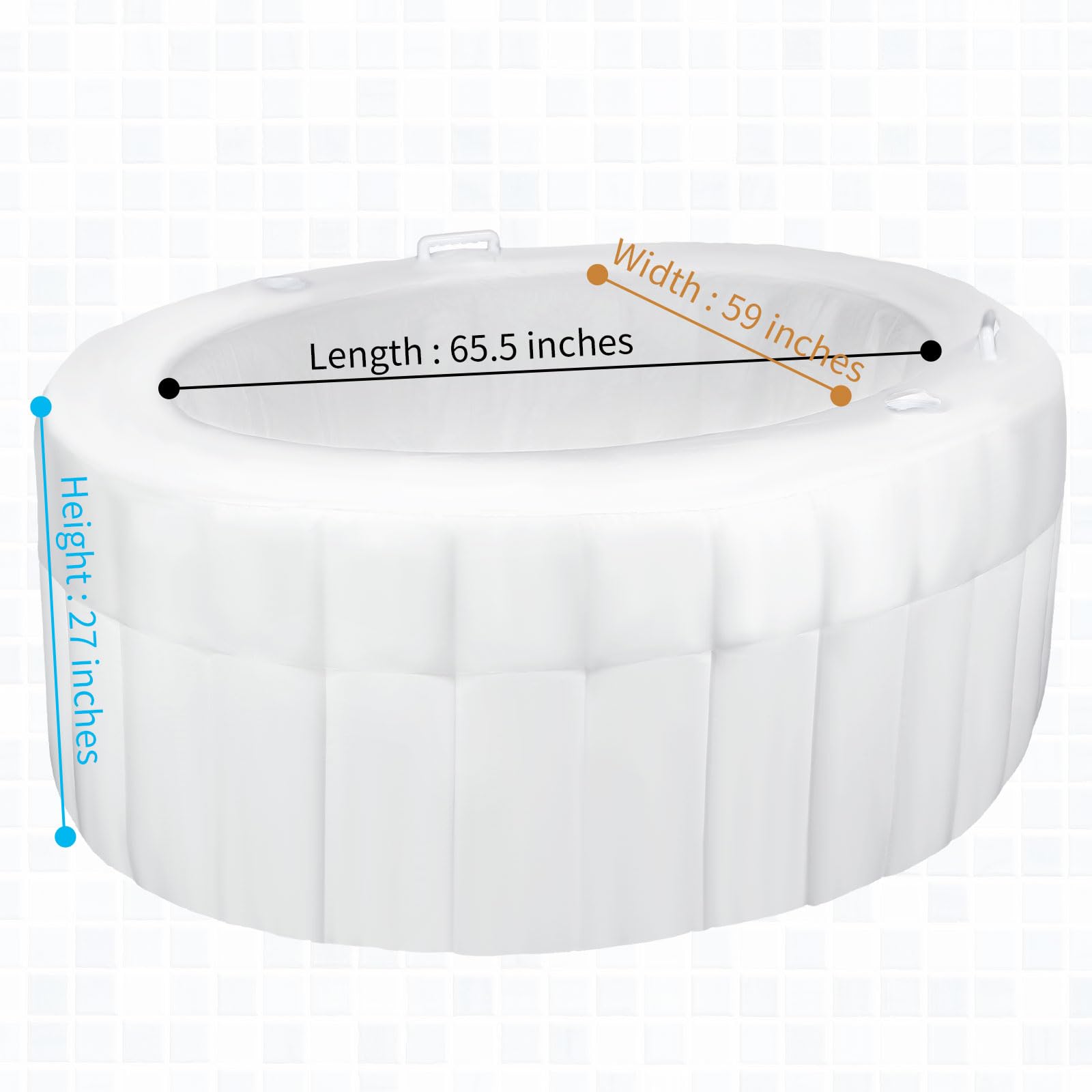 Yoande 1 Set Birth Pool with Liner Including 1 Inflatable Home Birthing ...