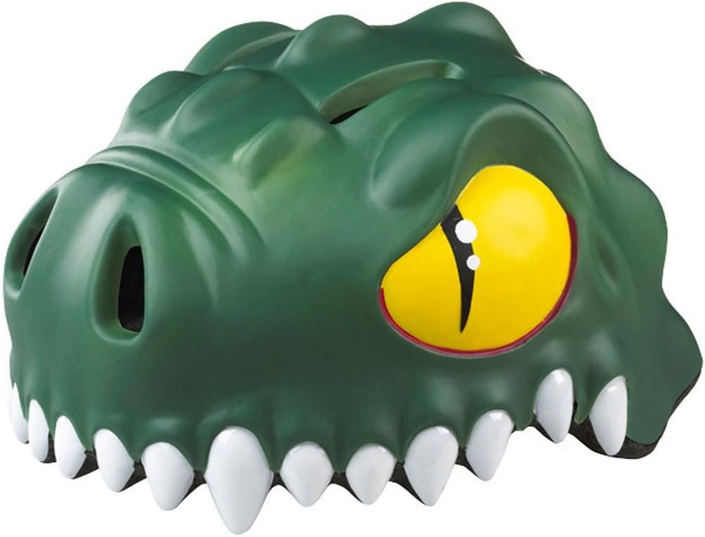 Crazy.Stuff Kids Crocodile Bicycle Helmet - Green : Amazon.co.uk ...