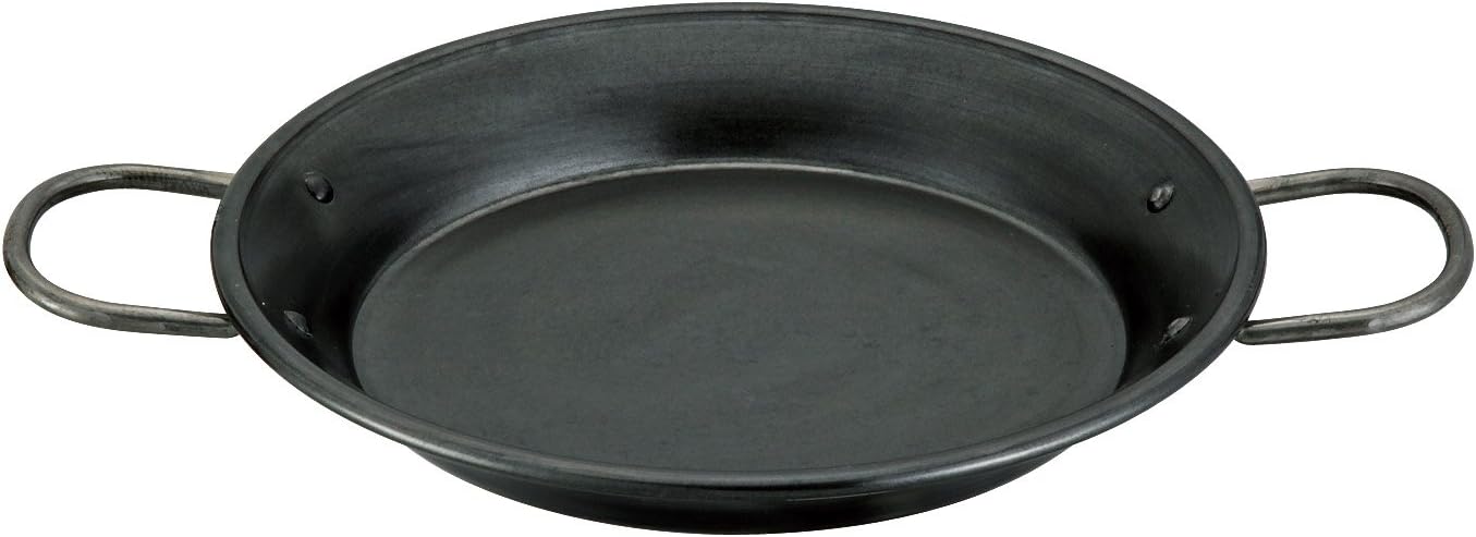 Amazon.com: Nakao Aluminum Seisakusho Paella Pot Black Pan Diameter: 11 ...