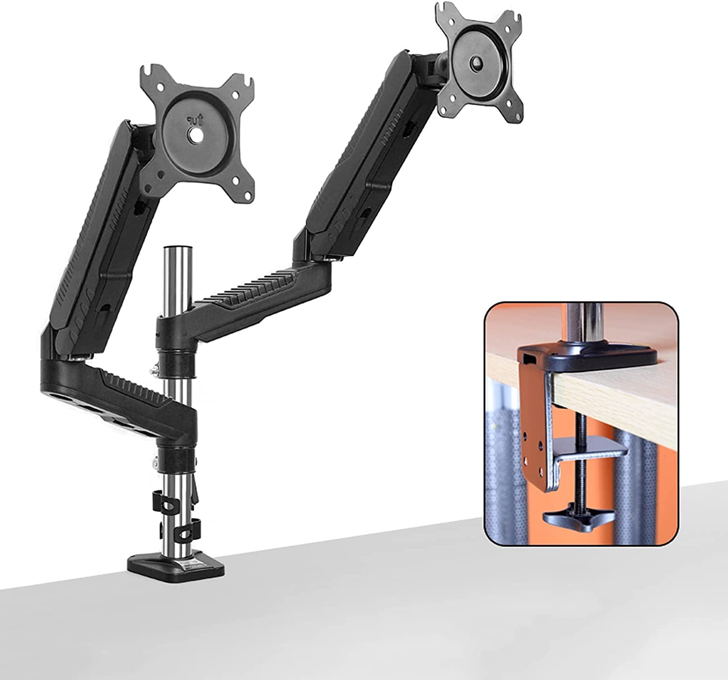 Monitor Stand Monitor And Laptop Mount 2 In 1 Adjustable | Desertcart Kenya