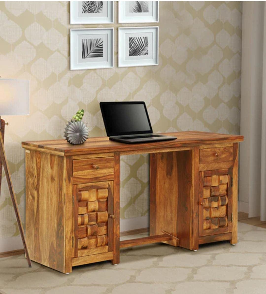 Buy DHD Solid Sheesham Wood Computer Table Office Table Study Table ...