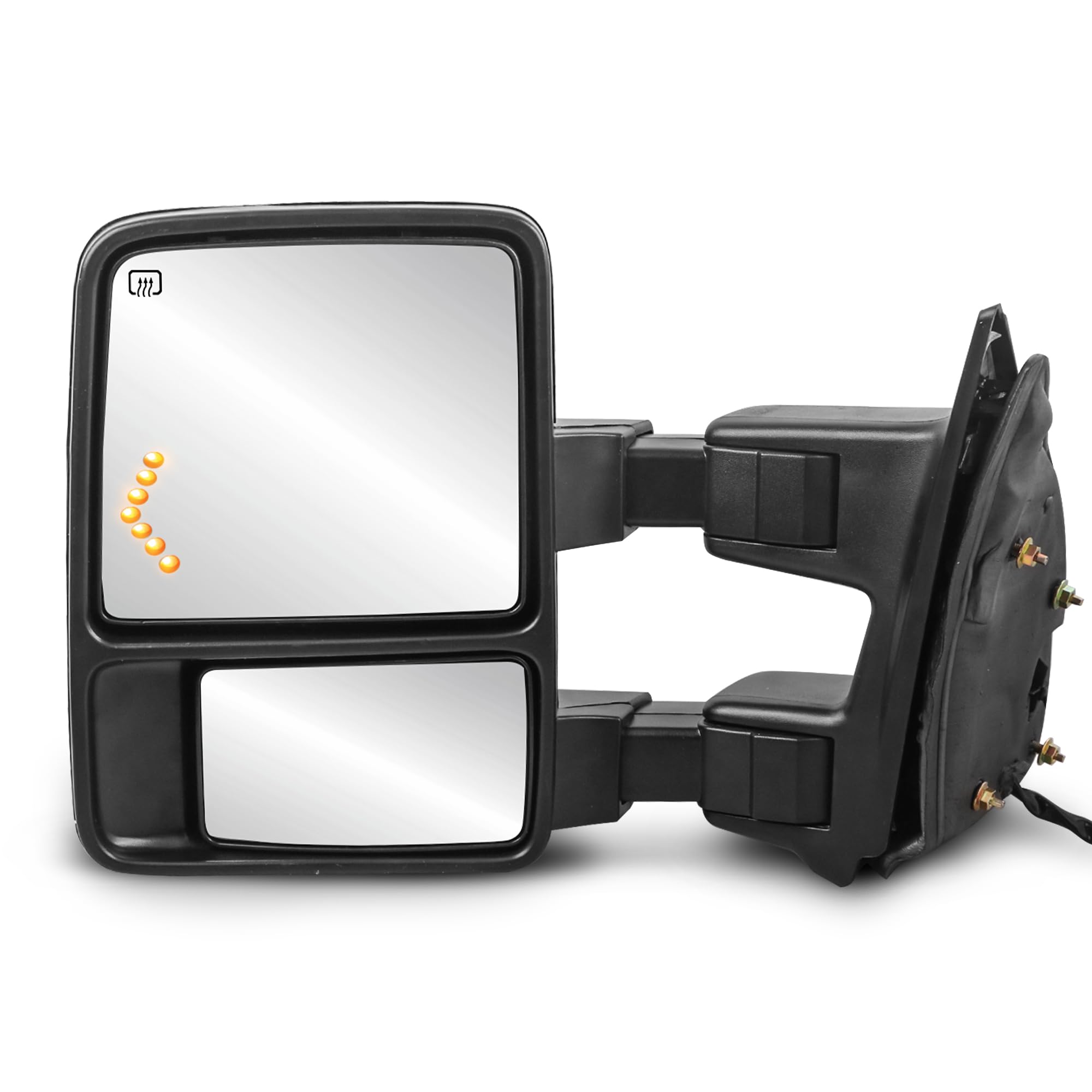 Amazon.com: MOSTPLUS Driver Side Towing Mirror Compatible with 2008 ...