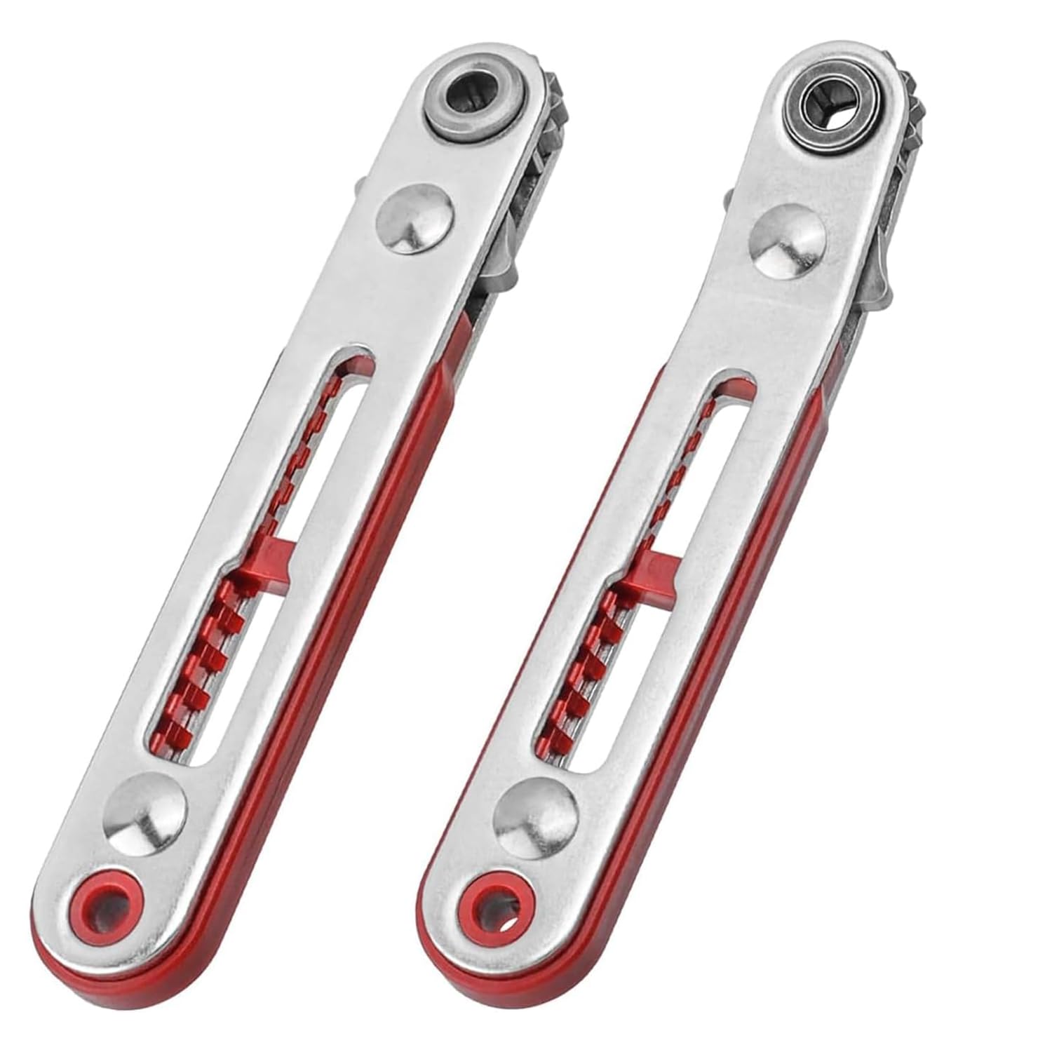 Bestgle 2pcs Mini Ratchet Wrench Set, 1/4" Drive Socket High Torque ...