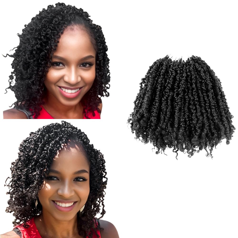 Amazon.com : Osuntress 10 Packs Yanky Crochet Passion Twist Hair 8 inch ...